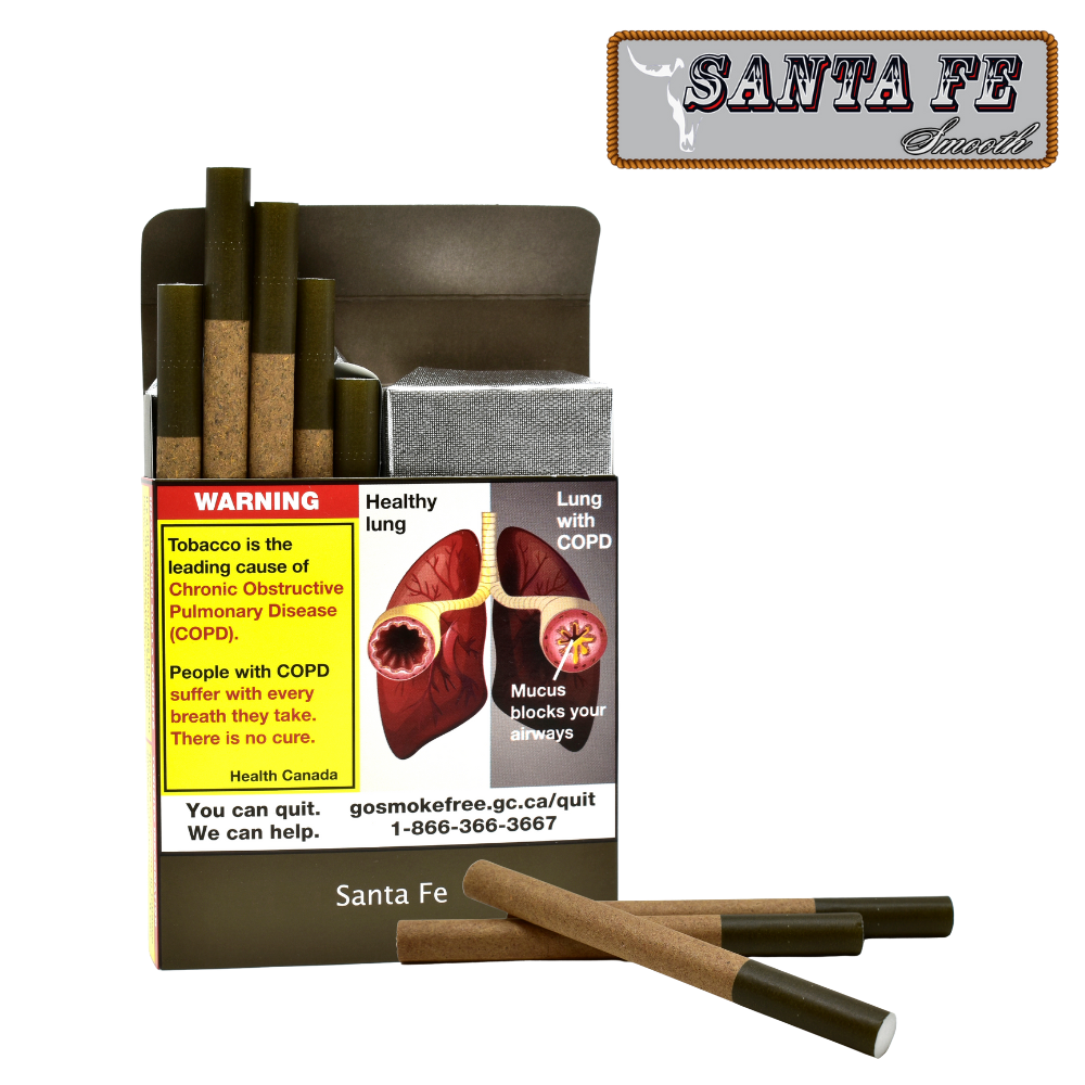 Santa Fe Smooth Filtered Little Cigars 10x20 - 200 | Tabac Arsenal